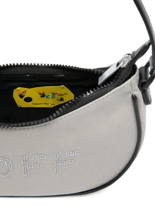 Off-White Zip Shoulder Bag