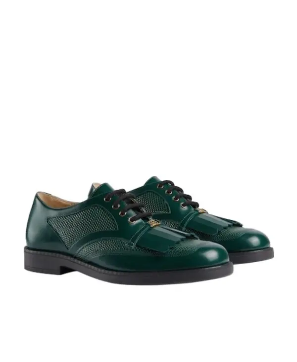 Gucci Lace-up Leather Shoes