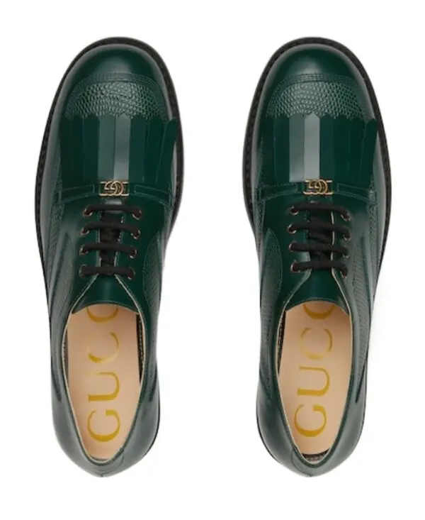 Gucci Lace-up Leather Shoes