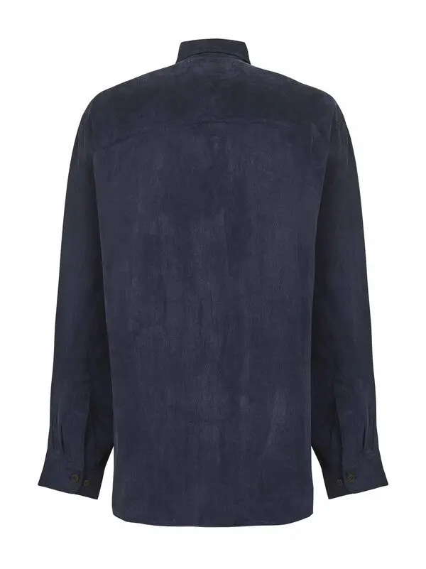 Dries Van Noten Long-sleeved Straight-hem Shirt - Black
