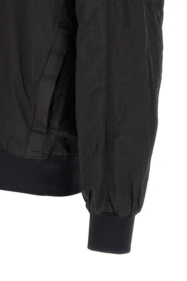 Stone Island Logo Patch Bomber Jacket