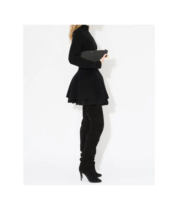 Alaïa Crinoline Knitted Mini Skirt