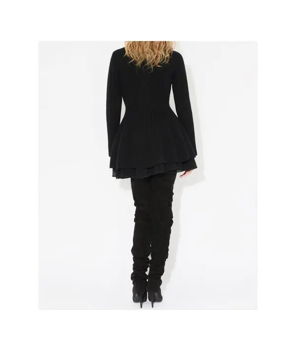 Alaïa Crinoline Knitted Mini Skirt