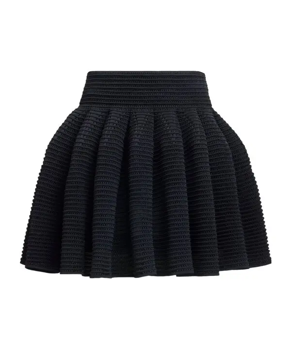 Alaïa Crinoline Knitted Mini Skirt