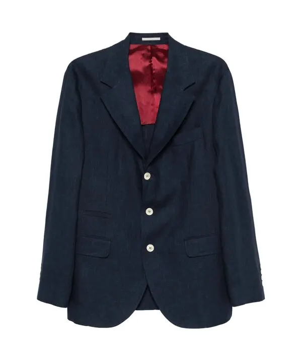 Brunello Cucinelli Long-sleeved Suit Jacket - No