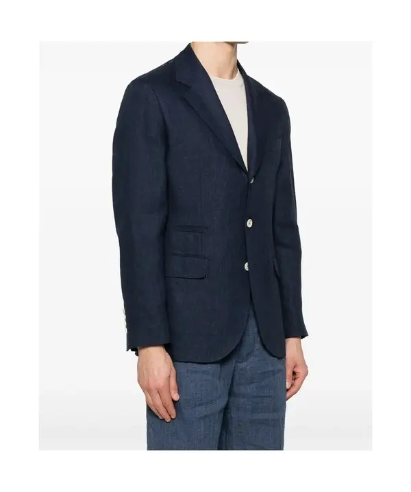 Brunello Cucinelli Long-sleeved Suit Jacket - No