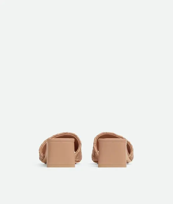 Bottega Veneta Square Toe Braided Mule