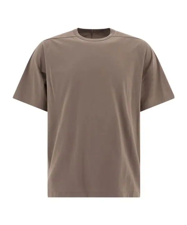 Rick Owens Short-sleeved Crewneck T-shirt - Taupe