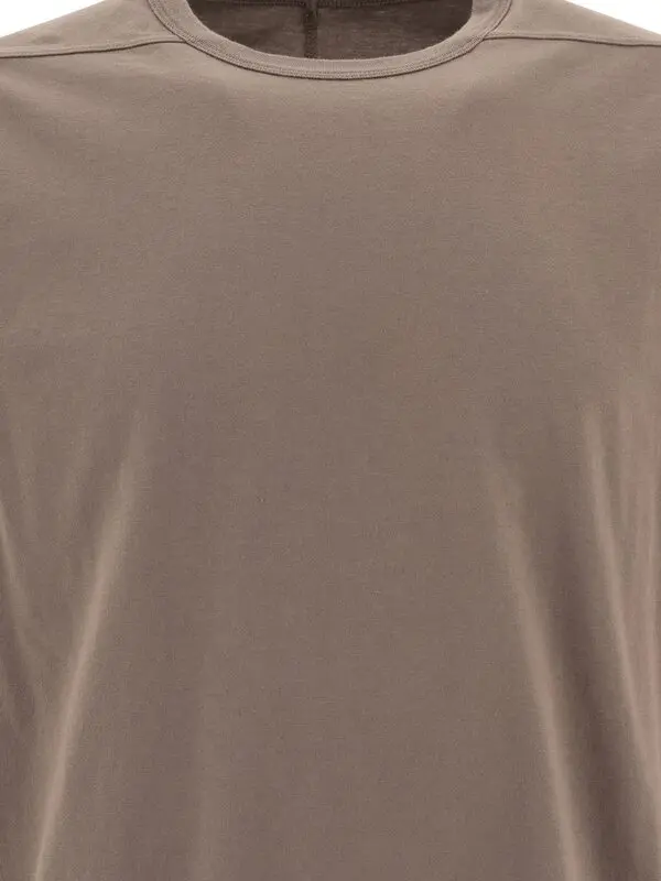 Rick Owens Short-sleeved Crewneck T-shirt - Taupe