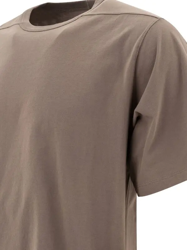 Rick Owens Short-sleeved Crewneck T-shirt - Taupe