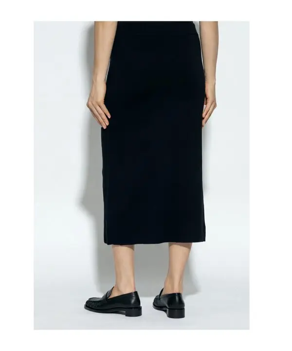 JIL SANDER Wool Midi Skirt