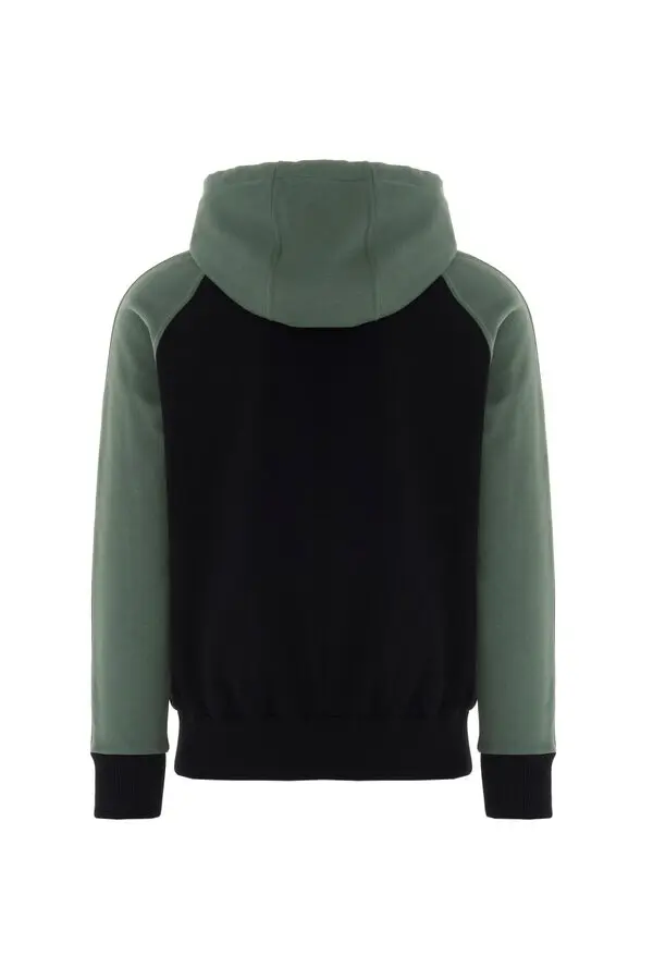 Fendi Ff Stripe Panelled Hoodie