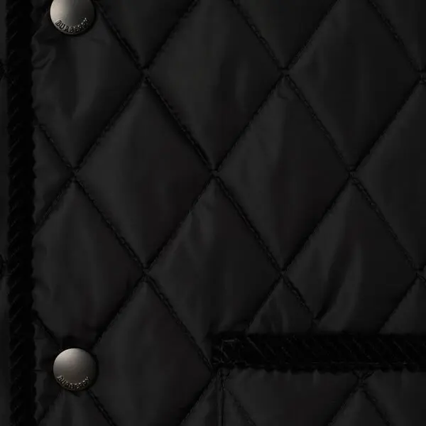 Burberry Quilted Sleeveless Gilet With Equestrian Knight Design