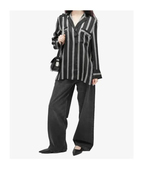 ANINE BING Striped Shirt