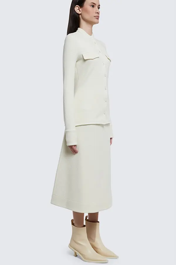JIL SANDER Crewneck Long-sleeved Shirt