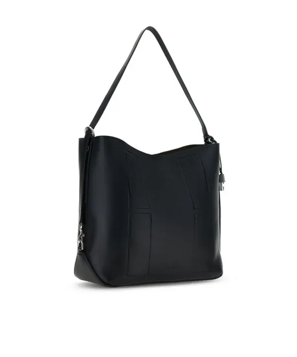 Hogan Medium Hobo Bag - Black
