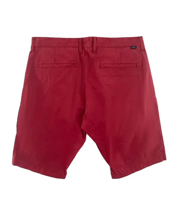 Emporio Armani Casual Zippered Shorts - Red