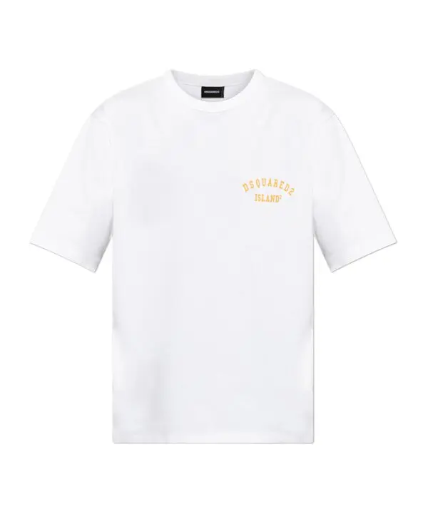 Dsquared2 Island Loose Fit T-shirt - White