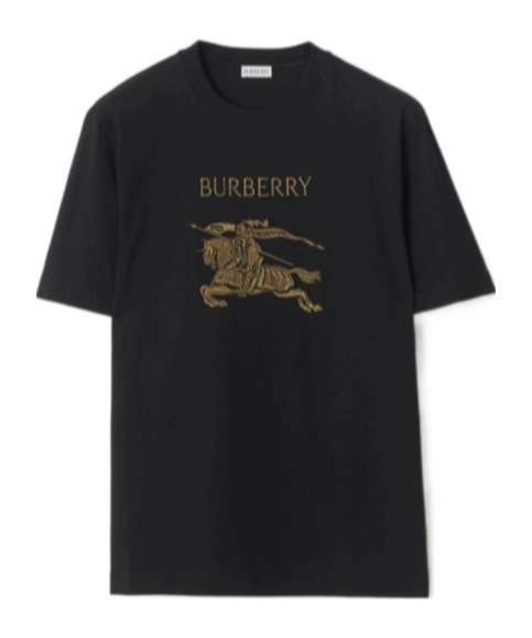 Burberry Ekd Embroidered Crewneck T-shirt