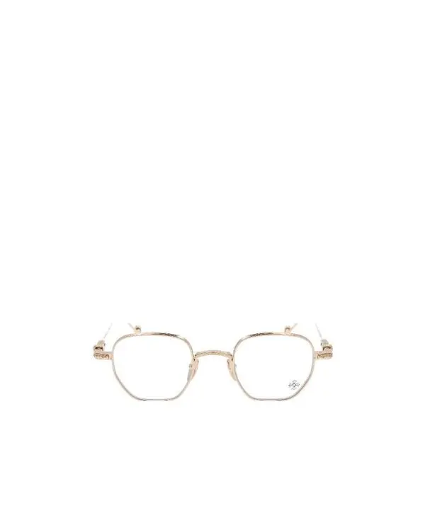 Chrome Hearts Logo Flat Mirror Eyeglasses - Nude