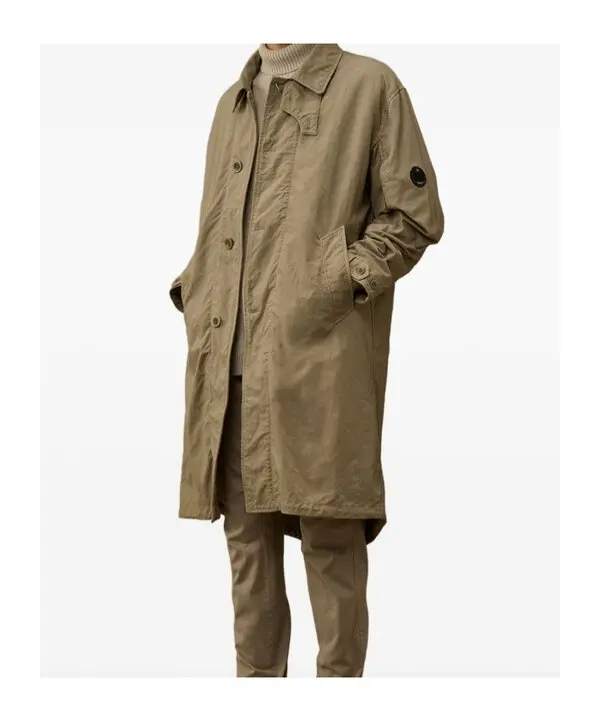 C.P. COMPANY Lens Pocket Fishtail Coat