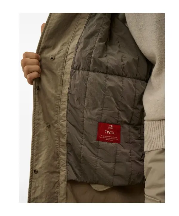 C.P. COMPANY Lens Pocket Fishtail Coat