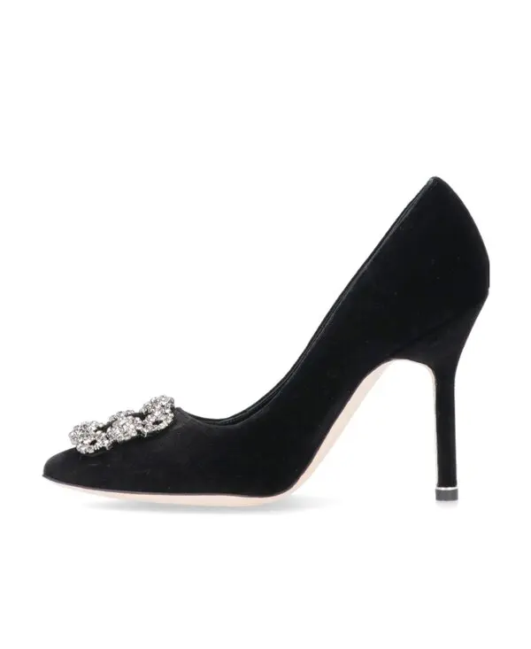 Manolo Blahnik Logo High Heels