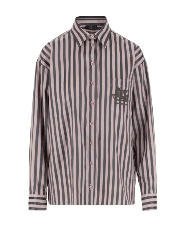 Etro Striped Long Sleeve Shirt