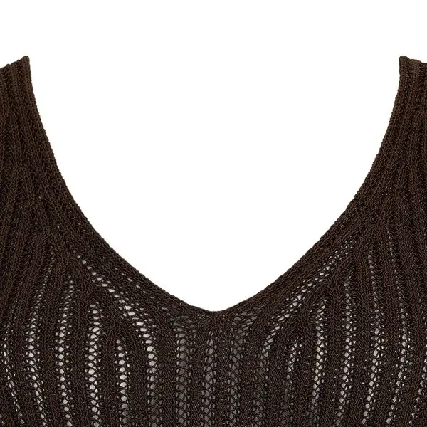 Max Mara Vicini Sleeveless Knitted Top - Black