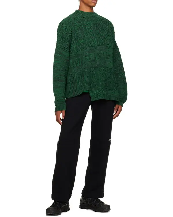 AMBUSH Patchwork Knitted Jumper