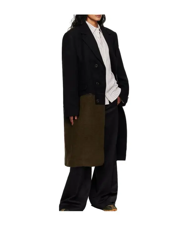 Andersson Bell Patchwork Melton Coat