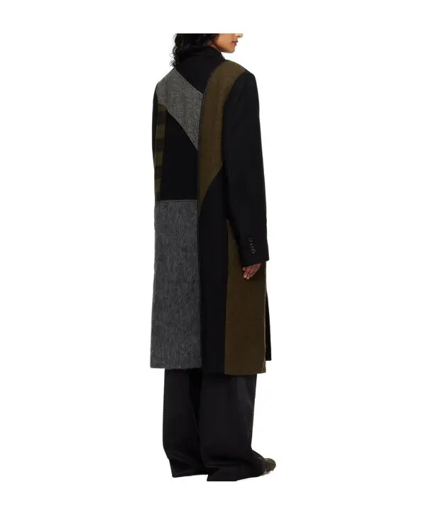 Andersson Bell Patchwork Melton Coat