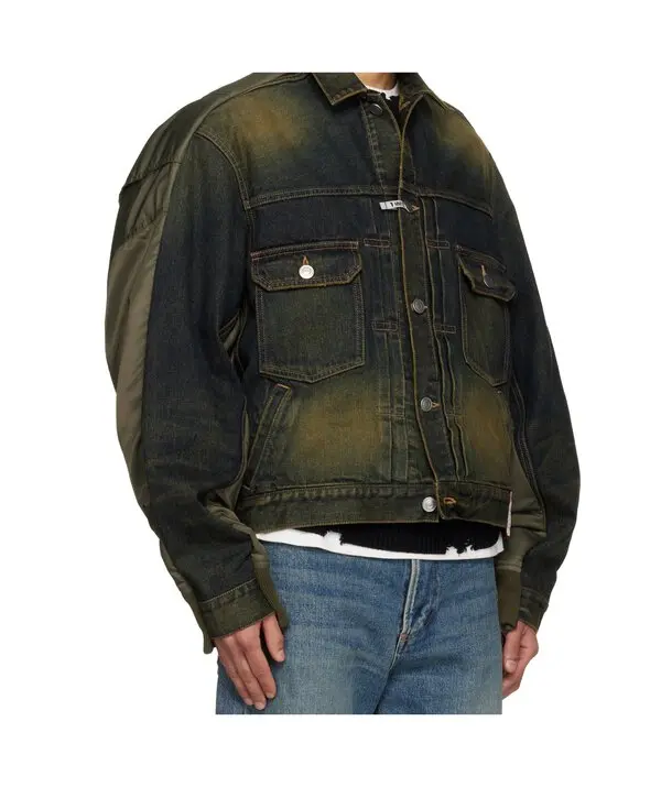 Mihara Yasuhiro Panelled Denim Jacket