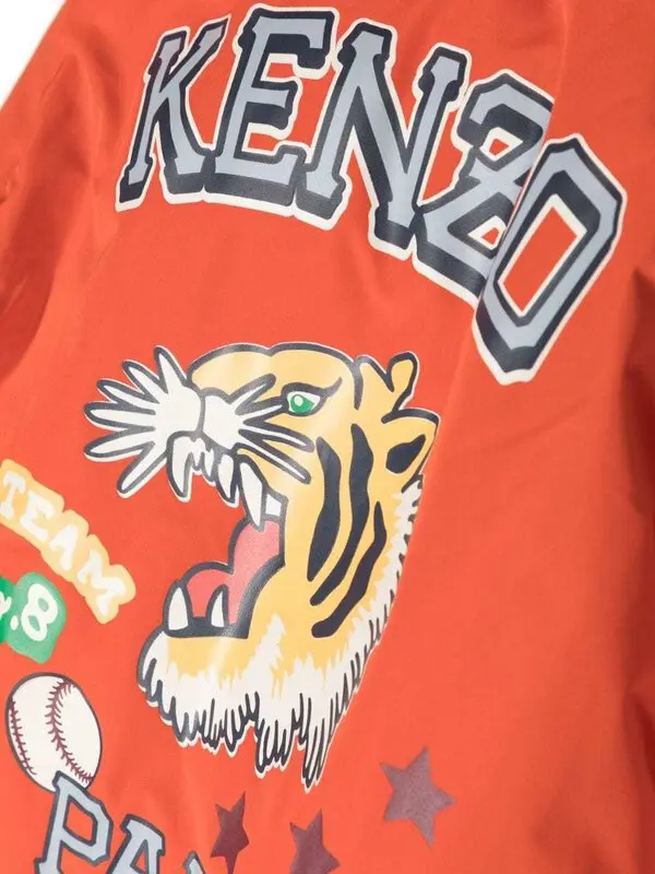 Kenzo Logo Casual Jacket - Orange