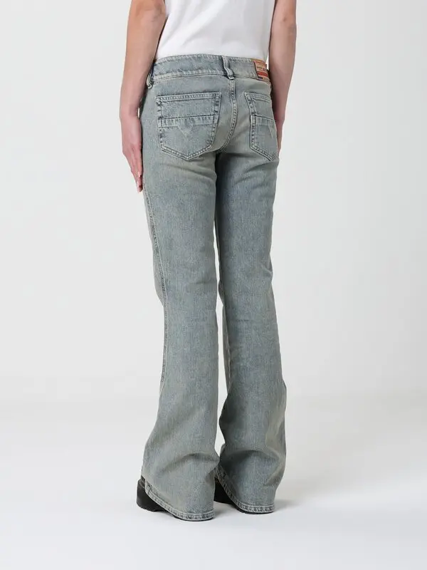 DIESEL® D-hush 09n50 Bootcut Jeans - Gray