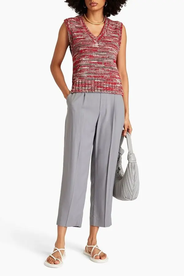Vince Straight-leg Cropped Trousers