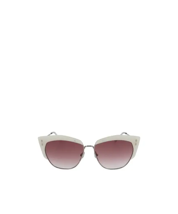 Isabel Marant Étoile Cat Eye Frame Sunglasses - White