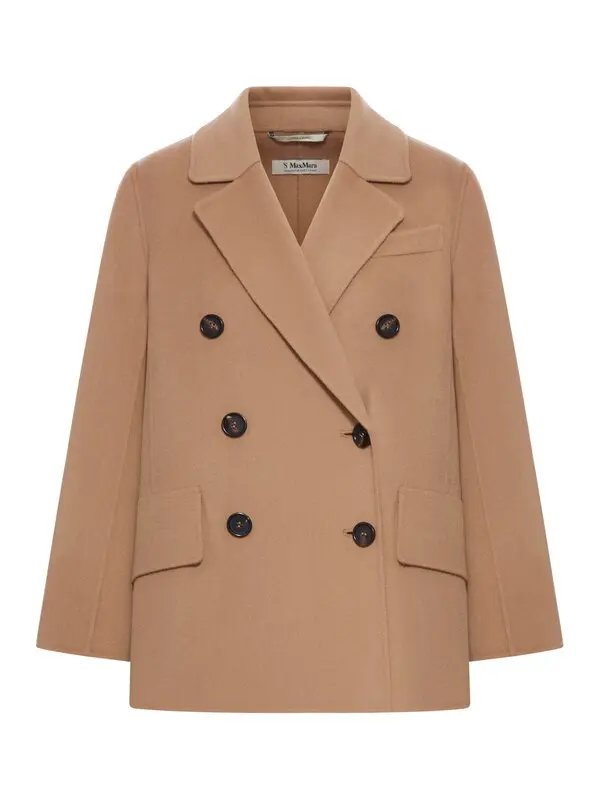 Max Mara Lukas Double-breasted Tailored Blazer - Brown