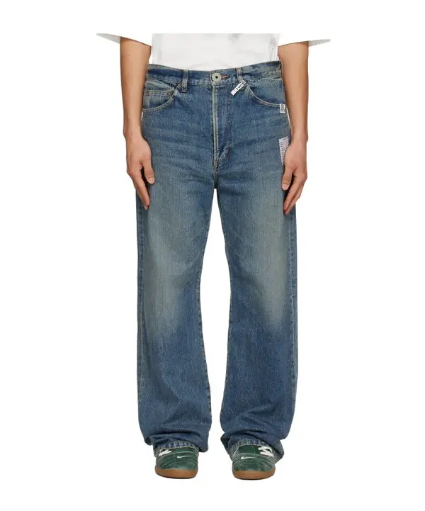 Mihara Yasuhiro Flared Denim Pants