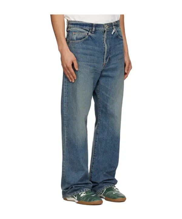 Mihara Yasuhiro Flared Denim Pants