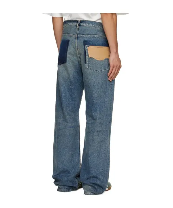 Mihara Yasuhiro Flared Denim Pants