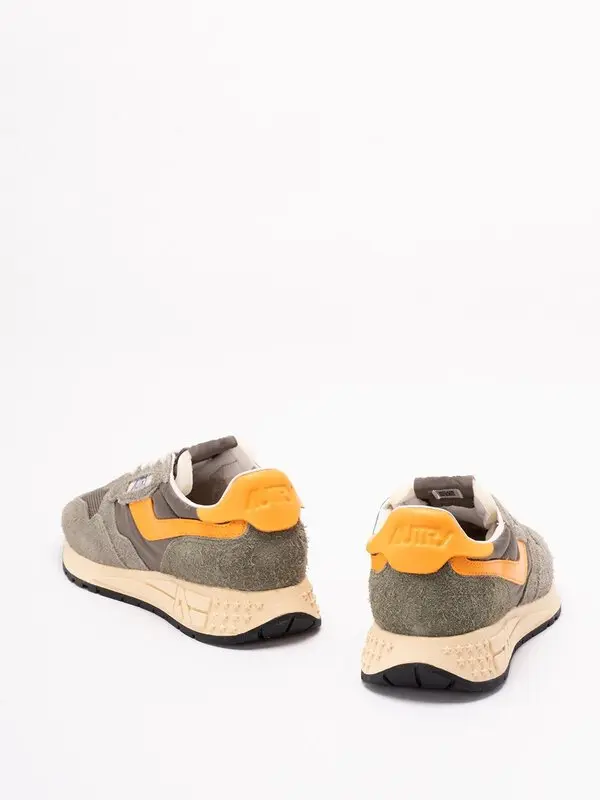 AUTRY Retro Panelled Low-top Sneakers