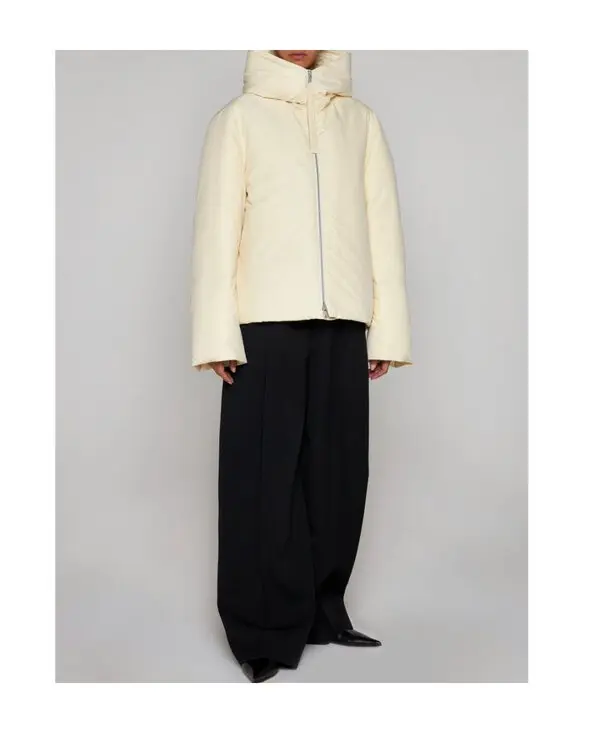JIL SANDER Padded Hooded Jacket