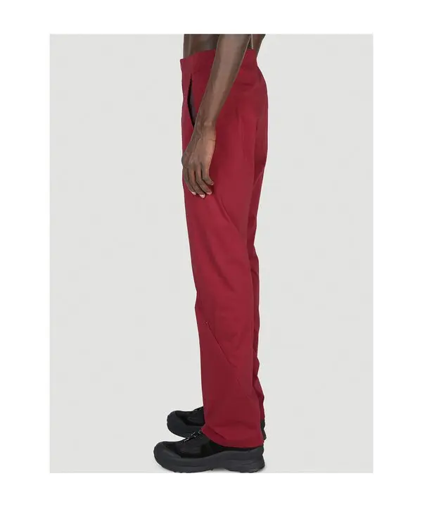 POST ARCHIVE FACTION (PAF) Pleated Zipper Casual Pants