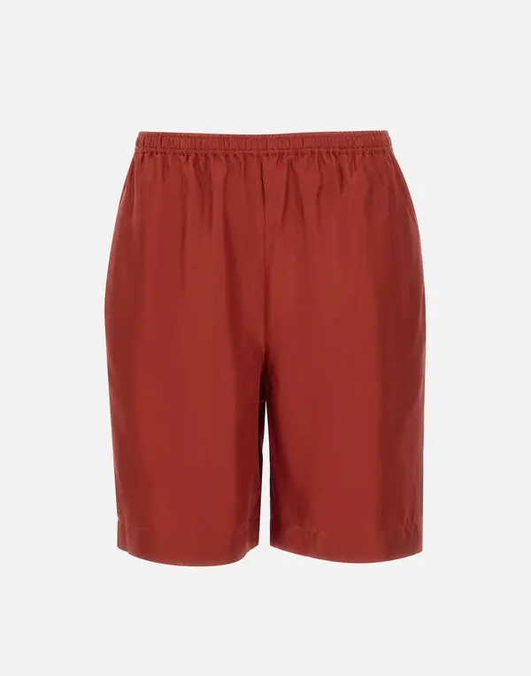 LOULOU STUDIO Wide Leg Elastic Waist Shorts