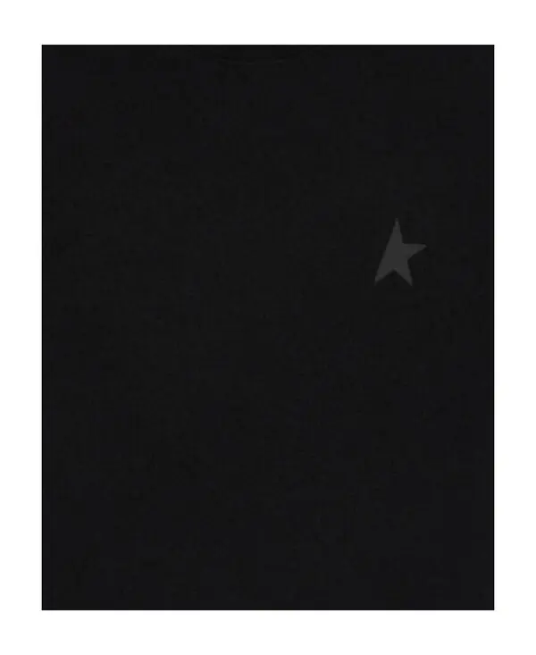 GOLDEN GOOSE Athena Star Collection Crewneck Sweatshirt - Black