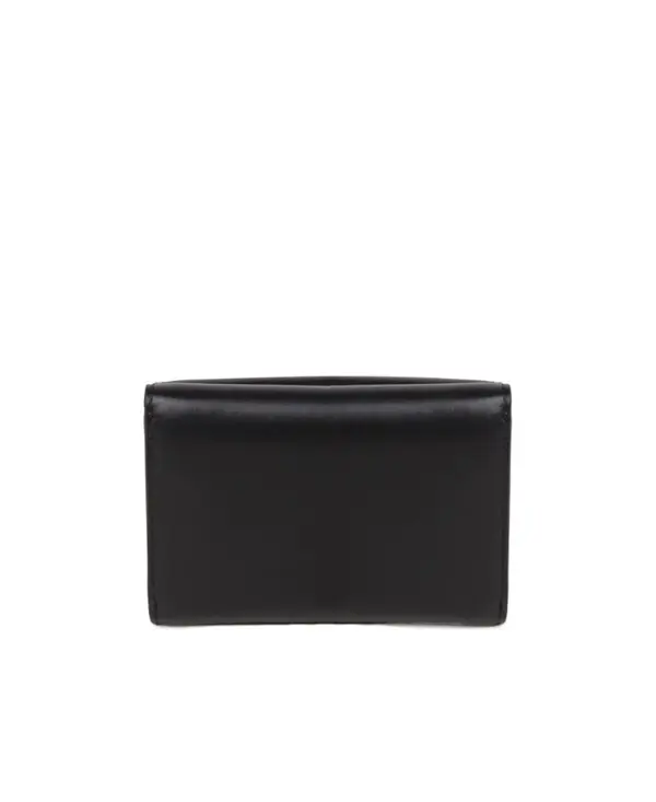 DIESEL® Logo-print Leather Wallet - Black