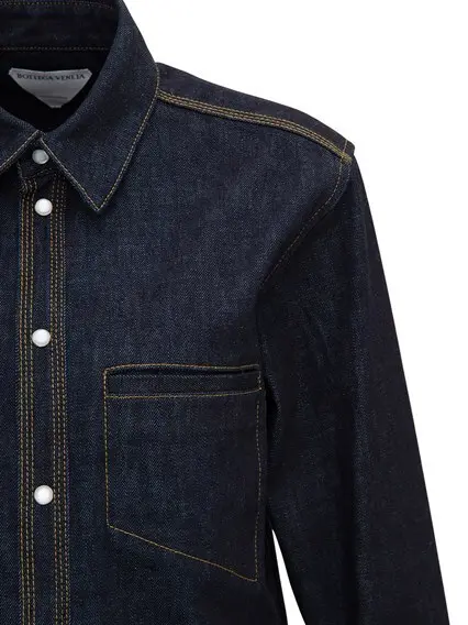 Bottega Veneta Japanese Denim Shirt