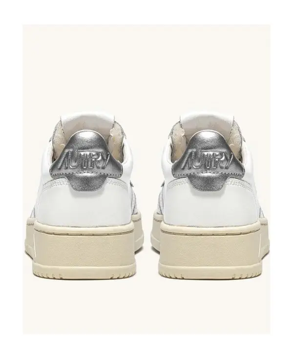 AUTRY Perforated Low-top Sneakers - White