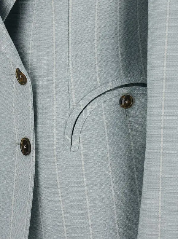 BLAZÉ MILANO After You Charmer Pinstripe Blazer